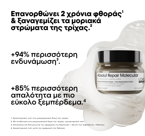 Μάσκα Επανόρθωσης για Ταλαιπωρημένα Μαλλιά | L'Oréal Professionnel