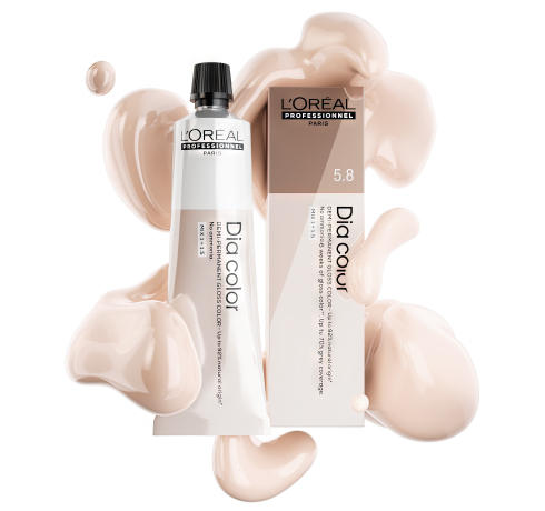 Dia color Ημιμόνιμη Βαφή μαλλιών για Κάλυψη των Λευκών